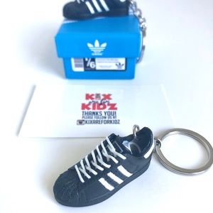 Accessories | Adidas Shell Toe 3d Mini Sneaker Keychain | Poshmark